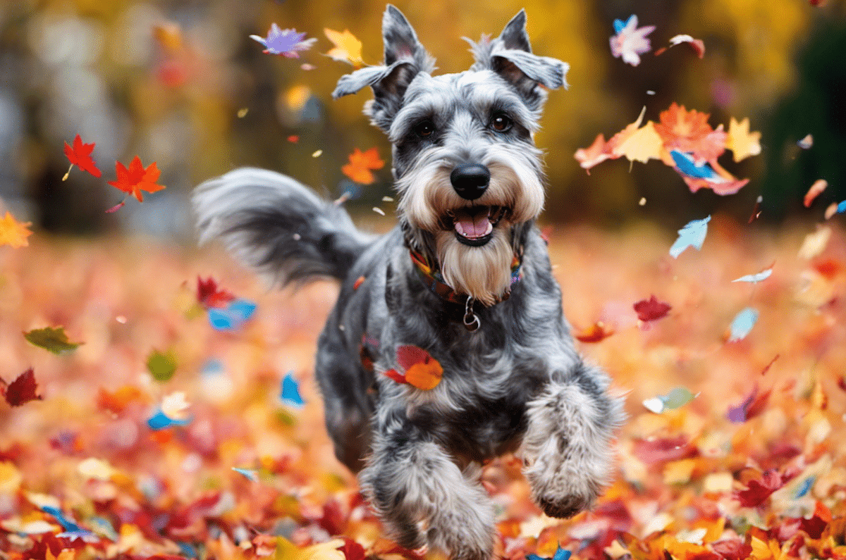 Confetti Australian Schnauzer | Sidewalk Dog